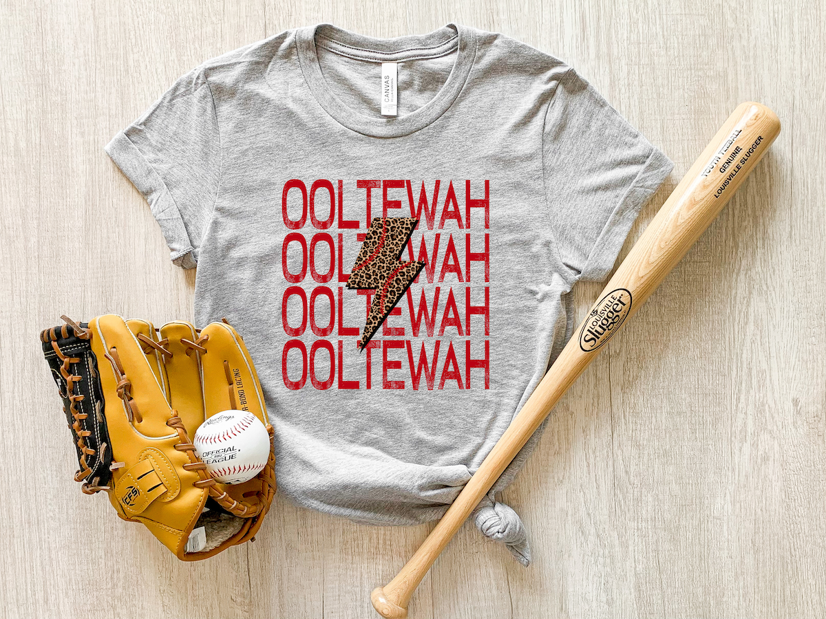 Digital Products :: Ooltewah Baseball Bolt PNG Digital Download